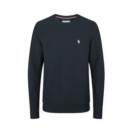 U.S. Polo Assn. Pullover 'Malo' Herren Gr&ouml;&szlig;e L dunkelblau / wei&szlig;