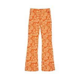 WE Fashion Hose M&auml;dchen Gr&ouml;&szlig;e 128 neonorange / hellorange