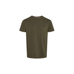 U.S. Polo Assn. T-Shirt 'Arjun' Herren Gr&ouml;&szlig;e S gr&uuml;n / schwarz