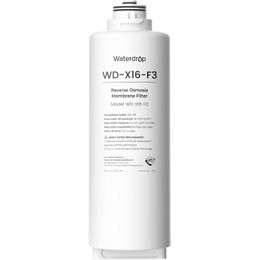 Waterdrop WD-X16-F3 Filter, Ersatz für WD-X16 1600 GPD Umkehrosmose-System, 24 Monate Lebensdauer, reduziert PFAS