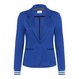 Kaffe Blazer 'Kinnie' Damen Größe 42 blau / weiß