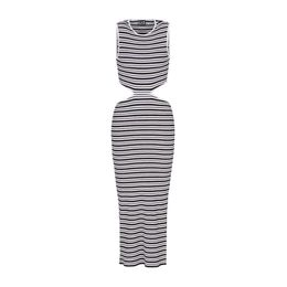 EA7 Emporio Armani Kleid 'Costa Smeralda' Damen Größe 36 marine / weiß Winterkleid