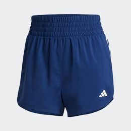 adidas Performance Sportshorts 'Pacer' Damen Gr&ouml;&szlig;e 30/32 dunkelblau / wei&szlig;