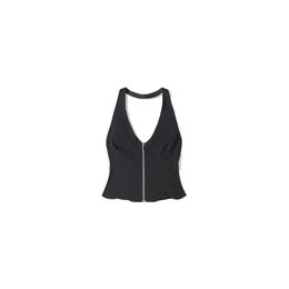 Bershka Top female Black size S