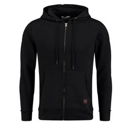 Key Largo Zip-Up Hoodie 'CONFIDENCE' male Black size M