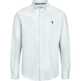U.S. Polo Assn. Button Up Shirt 'Armin' male Blue size XL