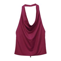 Pull&Bear Pull&bear Top female Red size XS