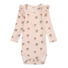 Lil'atelier Body 'NBFGavo' M&auml;dchen Gr&ouml;&szlig;e 68 brokat / rosa