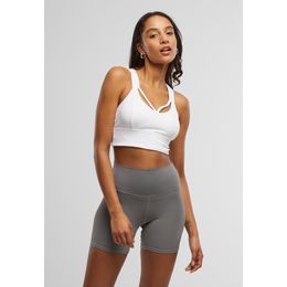 Urban Classics Ladies Sports Bra crossed ' ' Damen Gr&ouml;&szlig;e 90 wei&szlig; Winterschuhe