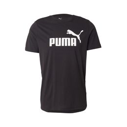 Puma T-Shirt 'Essential No. 1' Herren Gr&ouml;&szlig;e 4XL schwarz / wei&szlig;