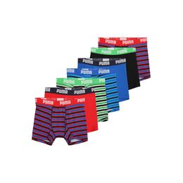 Puma Boxershorts Jungen Gr&ouml;&szlig;e 134/140 blau / gr&uuml;n / rot / schwarz