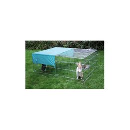 Kerbl Freilaufgehege 144x112x60 cm Gehege f&uuml;r Hasen Kaninchen Auslaufgehege
