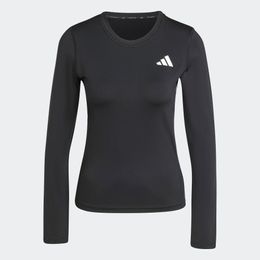 adidas Performance Sportshirt 'Essentials' Damen Gr&ouml;&szlig;e M/L schwarz / wei&szlig;