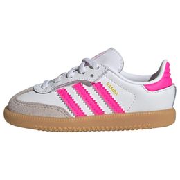 adidas originals Sneaker 'Samba' Jungen Gr&ouml;&szlig;e 21 taupe / neonpink / wei&szlig;