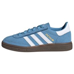 adidas originals Sneaker 'Handball Spezial' Jungen Gr&ouml;&szlig;e 33.5 hellblau / gold / wei&szlig;