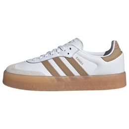 adidas originals Sneaker 'Sambae' Damen Gr&ouml;&szlig;e 36 brokat / wei&szlig;
