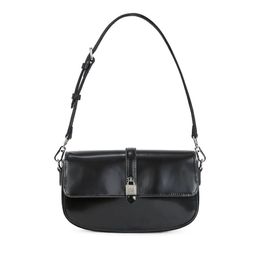 K by KARL LAGERFELD Karl Lagerfeld Hobo Bags - K/AUTOGRAPH SCHULTERTASCHE AUS LEDER - Gr. unisize - in Schwarz - f&uuml;r Damen