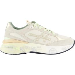 Premiata Low-Top Sneaker - Dames Moerund Sneaker Beige - Gr. 39 (EU) - in Beige - f&uuml;r Damen