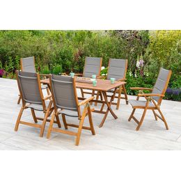 Merxx Acapulco Set 7tlg. Klapptisch
