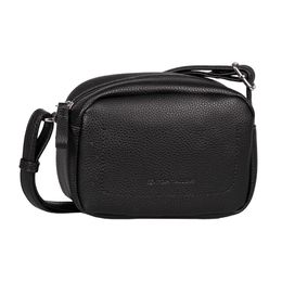 Handtasche Tom Tailor "Elis", Damen, Gr. B/H/T: 18,5cm x 13,5cm x 7cm, schwarz, Polyurethan, clean, gepflegt, geprägtes Muster, unifarben, Taschen, aus weich gekörntem Lederimitat auffällige Ziernaht und feinem Logo