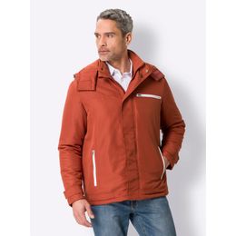 Funktionsjacke CLASSIC, Herren, Gr. 46, rot (rostrot), 100% Polyester, Wattierung:100% Polyester, unifarben, Jacken