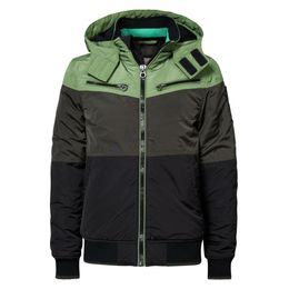 PETROL INDUSTRIES Jacke Jungen Gr&ouml;&szlig;e 116 dunkelgrau / gr&uuml;n / schwarz