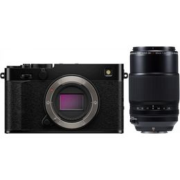 Fujifilm X-E5 Schwarz + XF 80mm f2,8 R LM OIS WR Macro