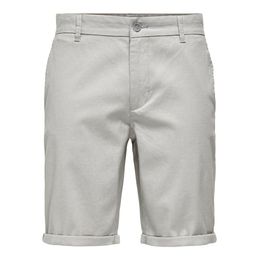 Only & Sons Shorts 'ONSPeter' Herren Gr&ouml;&szlig;e 27 hellgrau