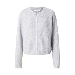 ABOUT YOU Knit Cardigan 'Lacey' female size M mottled grey