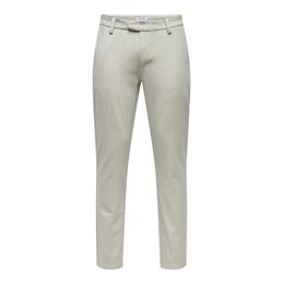 Only & Sons Only & Sons Chino Pants 'ONSBrad' male size 29 Light grey
