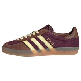 adidas originals Sneaker 'Gazelle' Herren Gr&ouml;&szlig;e 36 braun / pastellgelb / gold / weinrot