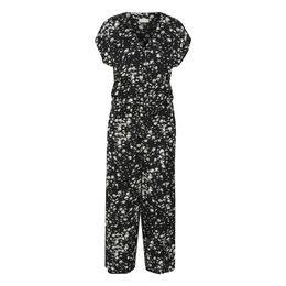 Kaffe Jumpsuit 'Beathe' Damen Gr&ouml;&szlig;e L schwarz / wei&szlig;