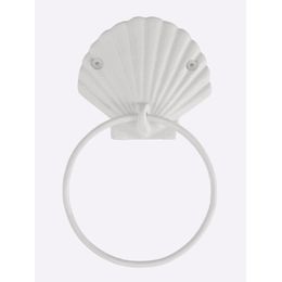 Badaccessoire-Set HEINE HOME, weiß, Chrom, Badaccessoires-Sets