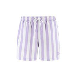 Shiwi Badeshorts Herren Gr&ouml;&szlig;e XL lila / wei&szlig;