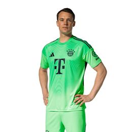 FC Bayern M&uuml;nchen Fc Bayern M&uuml;nchen Trikot 'FC Bayern M&uuml;nchen 25-26' Herren Gr&ouml;&szlig;e L hellgr&uuml;n / schwarz