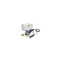 FESTOOL RG 130 ECI-Set DIA PA RENOFIX Sanierungsschleifer mit leistungsstarkem Motor und effizienter Staubabsaugung für die Betonsanierung und -bearbeitung, inkl. Diamantscheibe und Absaughaube, 577062)