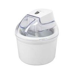 Clatronic Eiscreme-Maker ICM 3764, Eismaschine wei&szlig;, f&uuml;r 1.500ml Eiscreme, 12 Watt