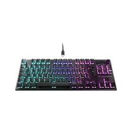 Turtle Beach Vulcan TKL, Gaming-Tastatur schwarz, DE-Layout, TITAN Red
