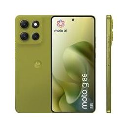 Motorola moto g86 5G 256GB, Handy Golden Cypress, Android 15, 8 GB