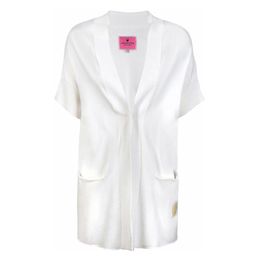 LIEBLINGSST&Uuml;CK LIEBLINGSST&Uuml;CK Cardigan "Kori" in Wei&szlig; - 81% | Gr&ouml;&szlig;e 38 | Damen-pullover-cardigans