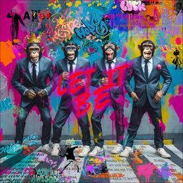 Pro Art Glasbild GRAFFITI GANG