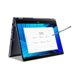 Acer TravelMate P4 Spin 14 Convertible-Notebook | TMP414RN-55-TCO | Blau