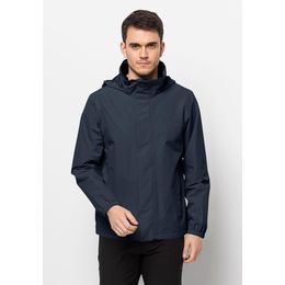 Jack Wolfskin Herren Softshelljacke "STORMY POINT 2L JKT M", blau, Gr. XXL, Obermaterial: 100% Polyester; Futter: 100% Polyester, Jacken