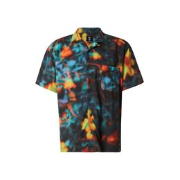 Vans Hemd 'TRANQUIL' Herren Größe XL blau / gelb / orange / schwarz
