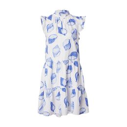 Only Kleid 'ONLVera' Damen Größe 38 royalblau / weiß Winterkleid
