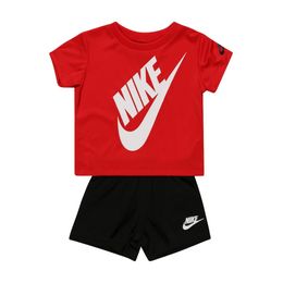 Nike Sportswear Set 'FUTURA' Jungen Gr&ouml;&szlig;e 74/80 rot / schwarz / wei&szlig;