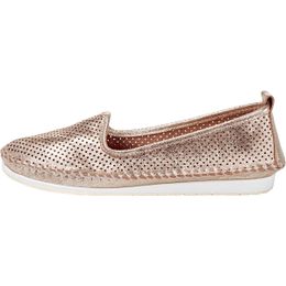 Andrea Conti Damen Slipper, ros&eacute;-metallic, Gr&ouml;&szlig;e 39