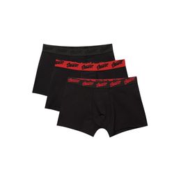 Pull&Bear Pull&Bear Boxershorts 'STWD' Herren Größe S feuerrot / schwarz