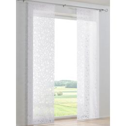 HEINE HOME Witt Schiebevorhang, weiß, Größe 225x57 cm