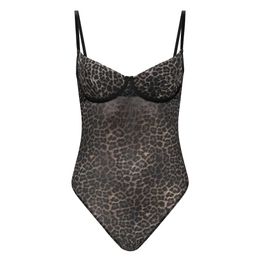 Hunkem&ouml;ller Hunkem&ouml;ller Body Damen Gr&ouml;&szlig;e S braun / schwarz